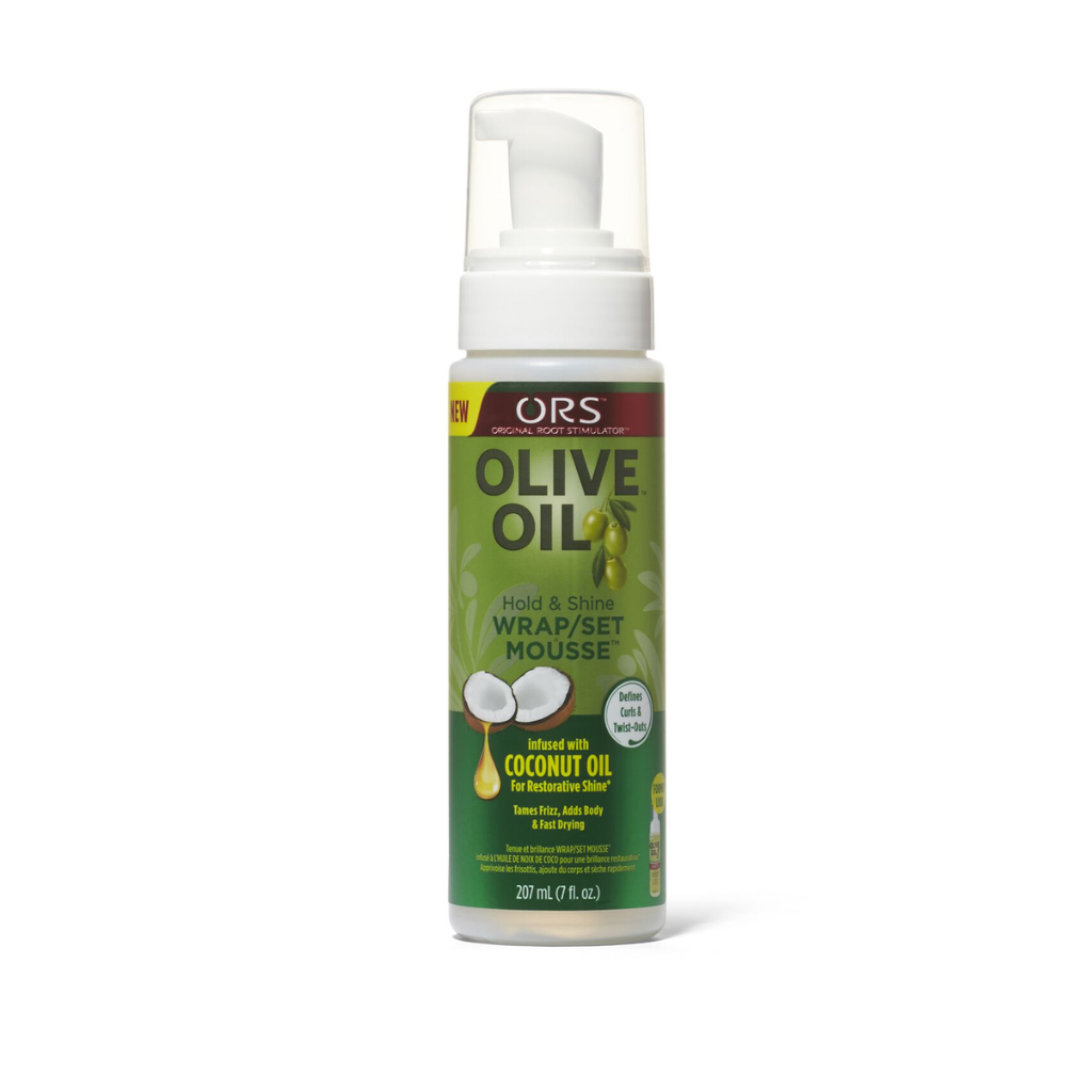 ORS Olive Oil Olive Oil Wrap Set Mousse– BRAID BEAUTY