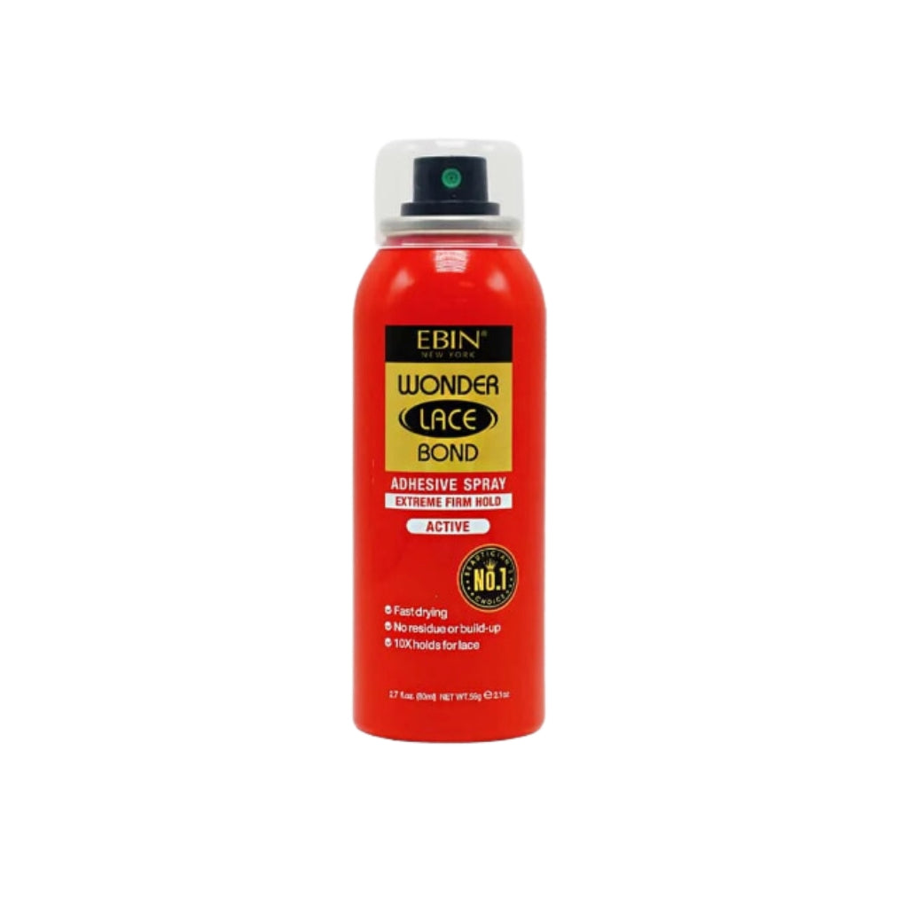 Ebin New York Wonder Lace Bond Adhesive Spray 27oz Braid Beauty
