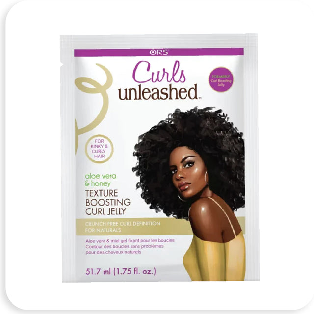 ORS Curls Unleashed alone vera & honey Texture Boosting Curl Jelly 1.7 ...